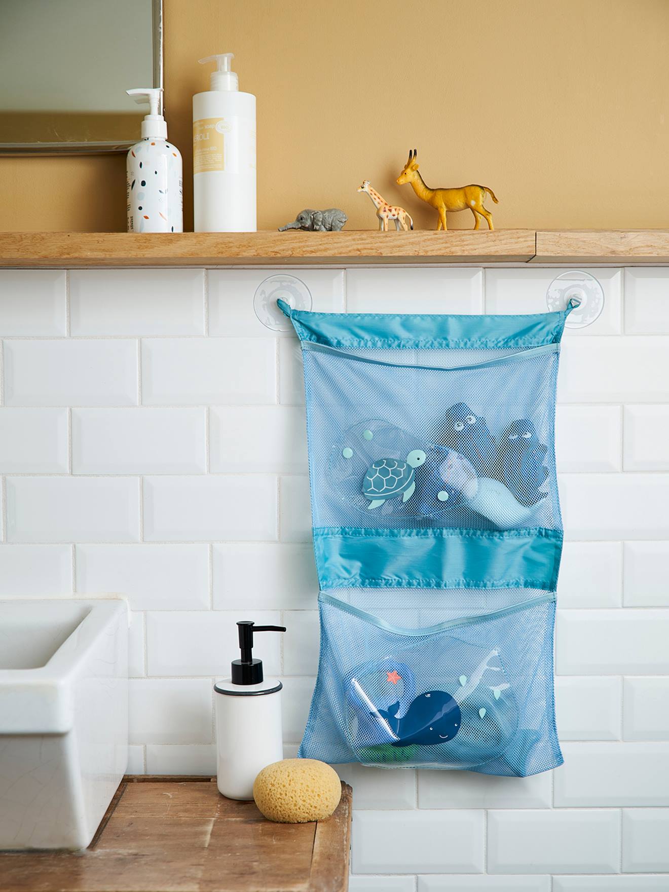 Bath Net - light blue, Toys | Vertbaudet