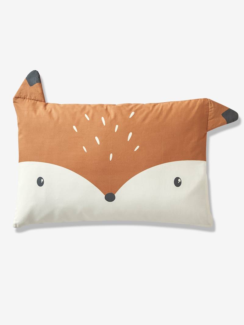 Pillowcase for Baby, BABY FOX - brown, Bedding & Decor | Vertbaudet