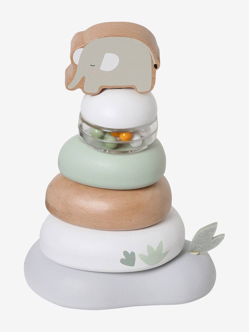 Early Learning Toy: Stackable Pyramid in Wood, Hanoi - FSC® Certified ...