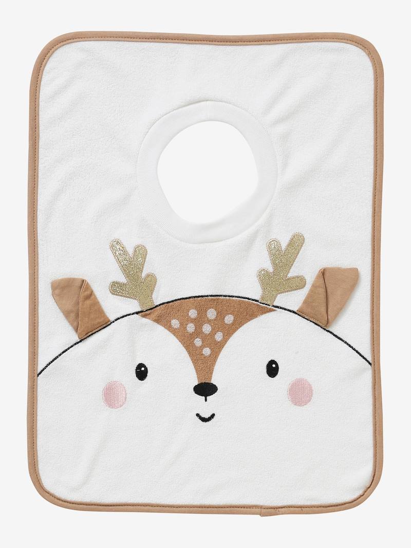 Large Bib - dark yellow, Nursery | Vertbaudet