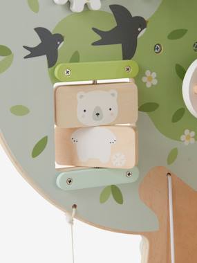 4 Season Activity Tree in FSC® Wood - yellow medium solid wth design ...