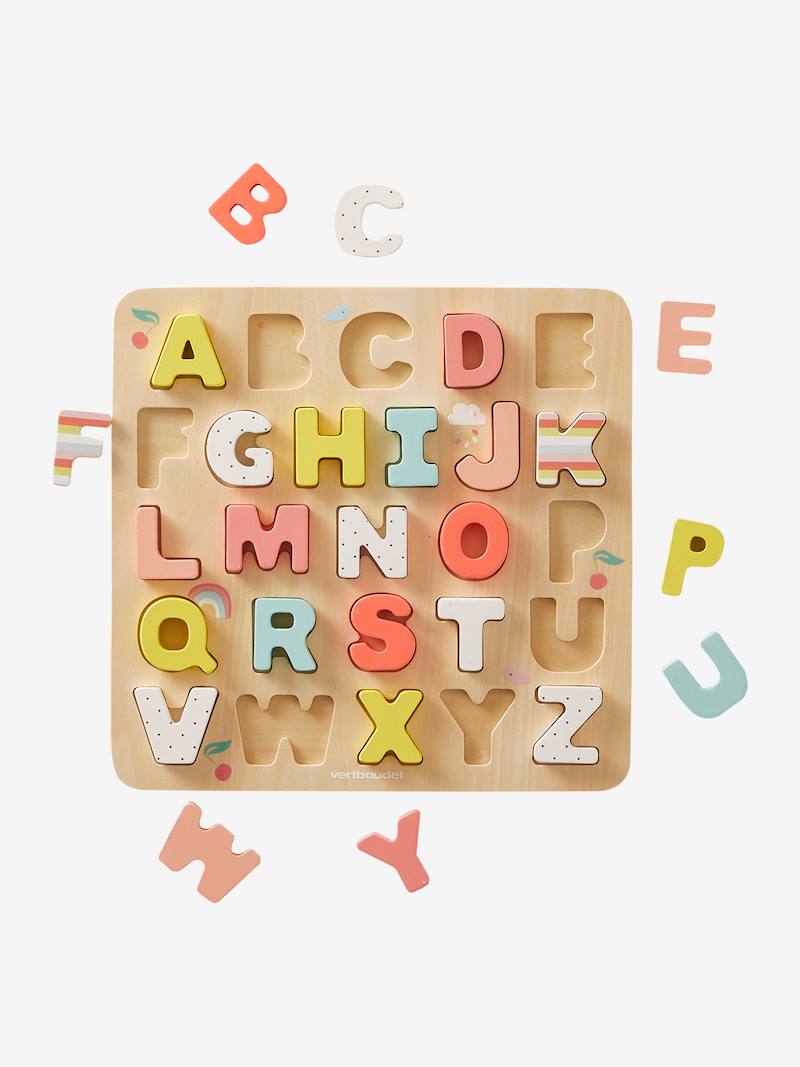 Wooden Alphabet Puzzle Board - FSC® Certified Wood - multi, Toys ...