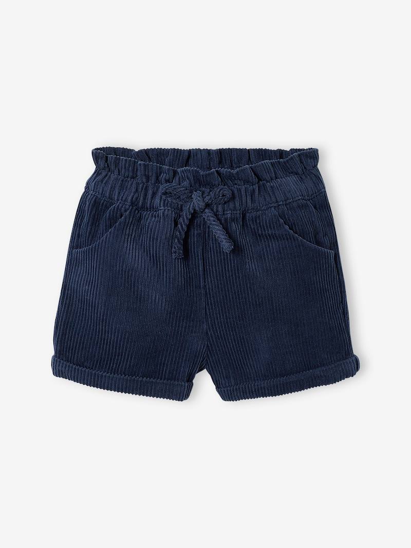 Corduroy Shorts for Baby Girls - camel, Baby | Vertbaudet