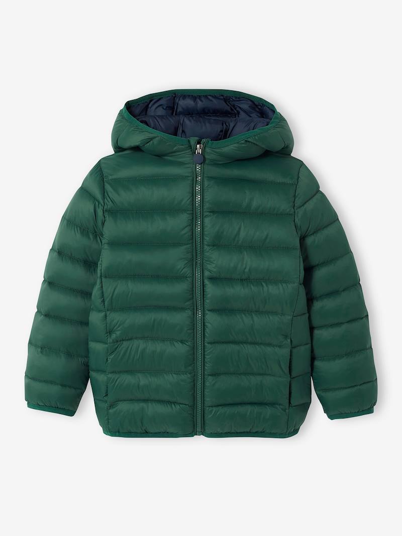 Lightweight Jacket with Recycled Polyester Padding & Hood for Boys ...