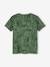 T-Shirt with Graphic Motifs for Boys - lichen, Boys | Vertbaudet