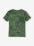T-Shirt with Graphic Motifs for Boys - lichen, Boys | Vertbaudet