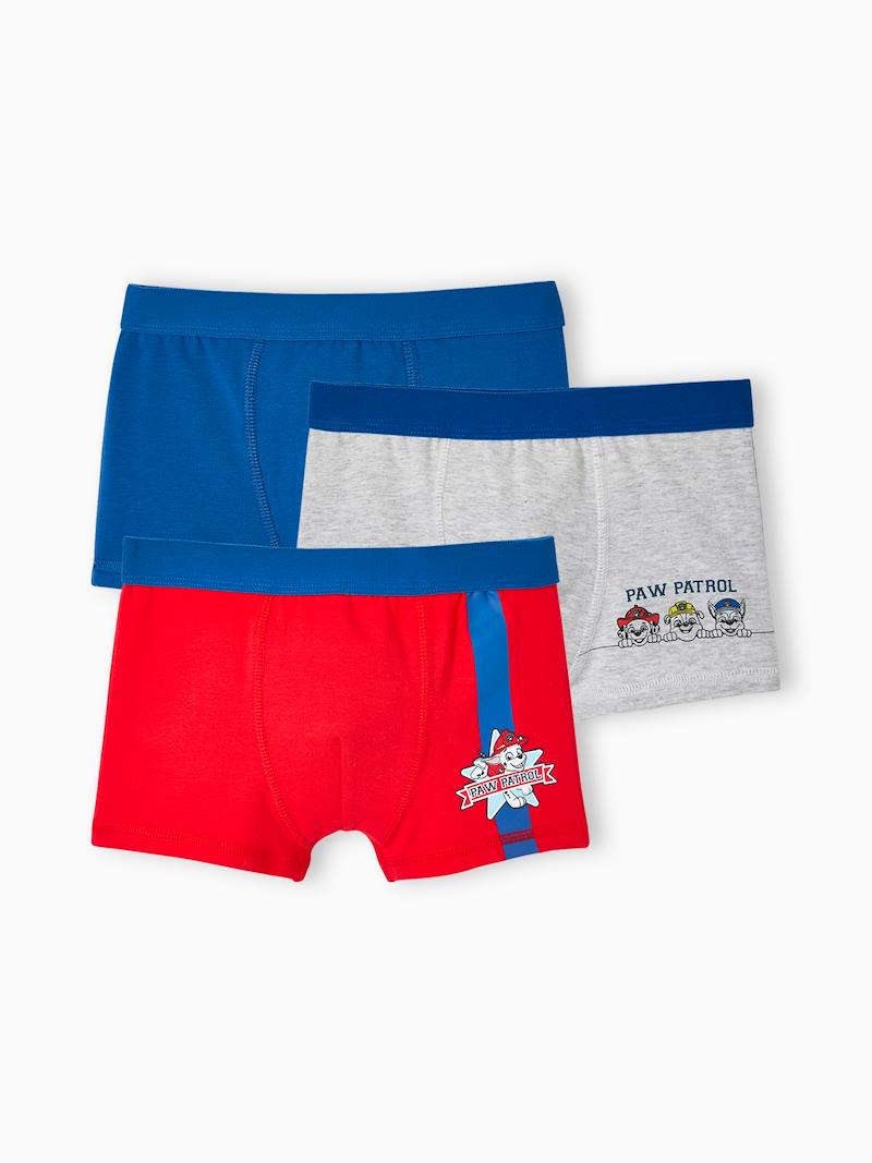 Pack of 3 Paw Patrol® Boxers for Boys - electric blue, Boys | Vertbaudet