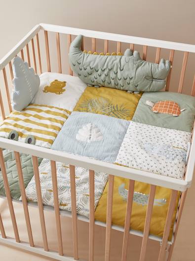 Padded Play Mat for Floor/Playpen, Trek - multicoloured, Bedding ...