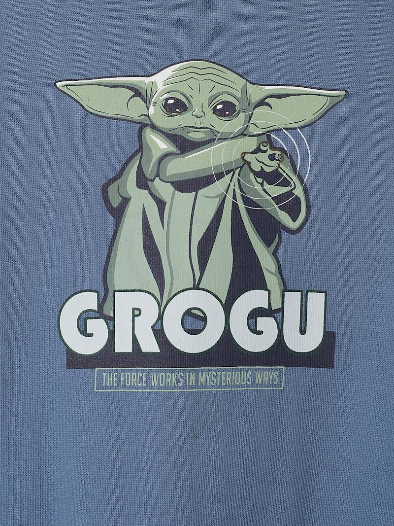 Star Wars® Grogu Sweatshirt for Boys - denim blue, Boys | Vertbaudet