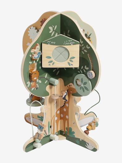 4 Season Activity Tree in FSC® Wood - yellow medium solid wth design ...