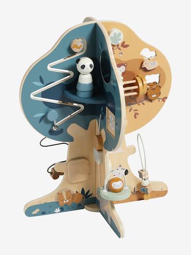 4 Season Activity Tree in FSC® Wood - yellow medium solid wth design ...