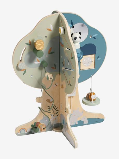 4 Season Activity Tree in FSC® Wood - yellow medium solid wth design ...