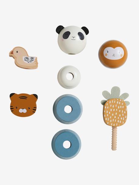 4 Season Activity Tree in FSC® Wood - yellow medium solid wth design ...