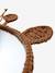 Knitted Giraffe Mirror - camel, Bedding & Decor | Vertbaudet