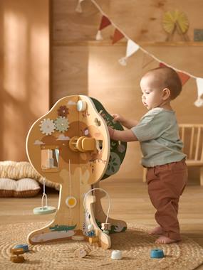 4 Season Activity Tree in FSC® Wood - yellow medium solid wth design ...