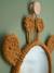 Knitted Giraffe Mirror - camel, Bedding & Decor | Vertbaudet
