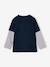 Double-Sleeve Top for Boys - crystal blue, Boys | Vertbaudet