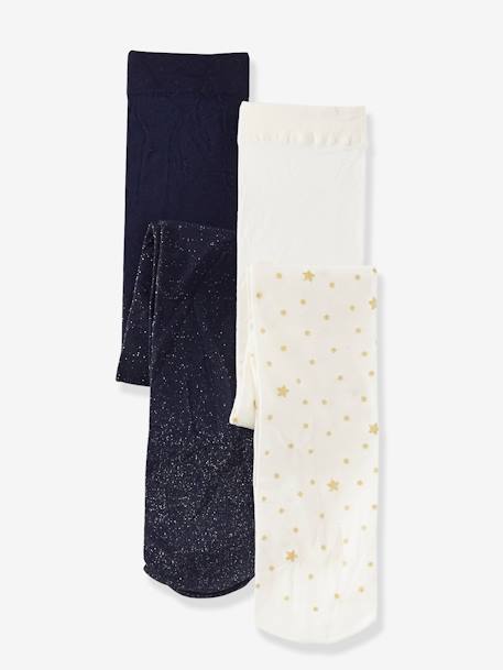 Girl's School Tights for 2-14 Years Olds - Girls Clothing | Vertbaudet