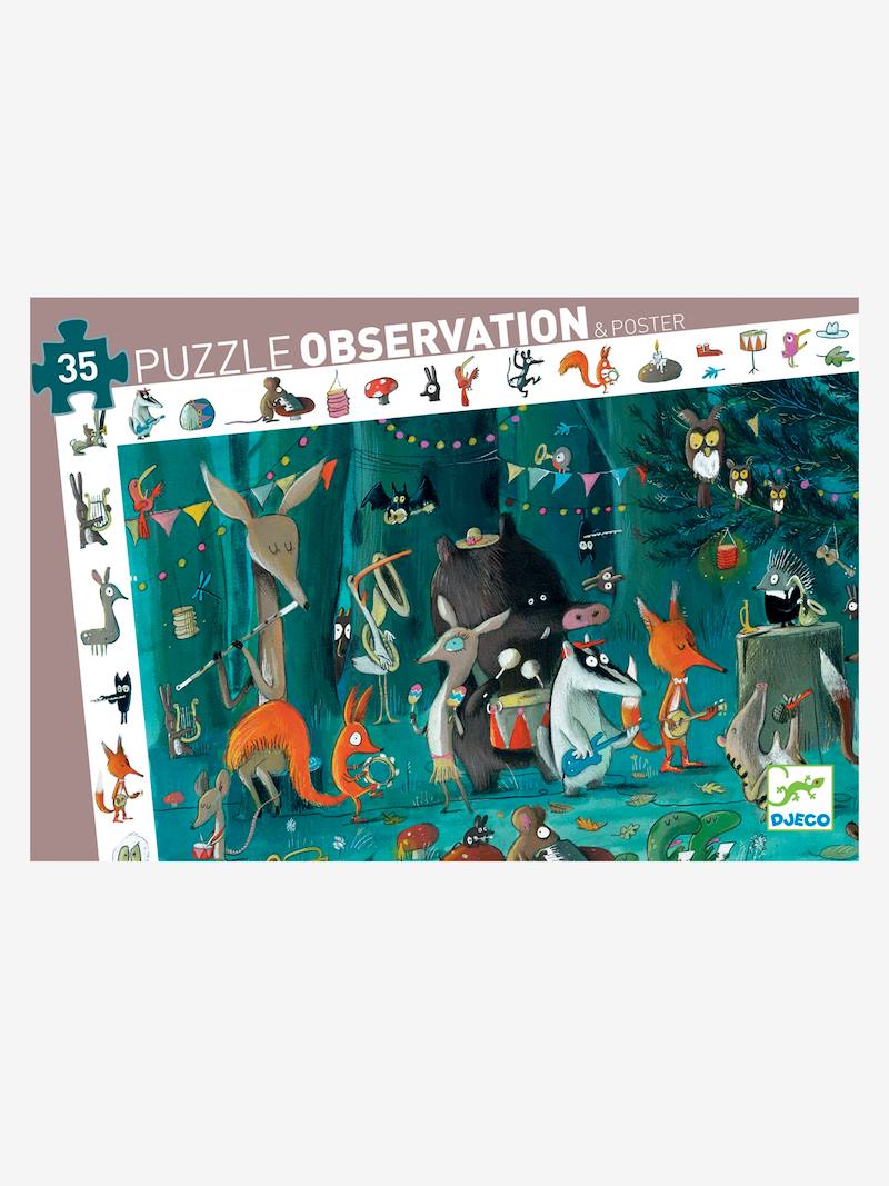 Observation Puzzle The Orchestra, 35 Pieces, by DJECO - multi, Toys ...