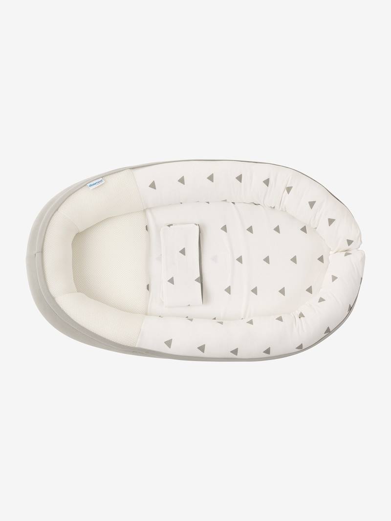 Doomoo Cocoon Progressive Baby Nest, by BABYMOOV - light grey/print ...
