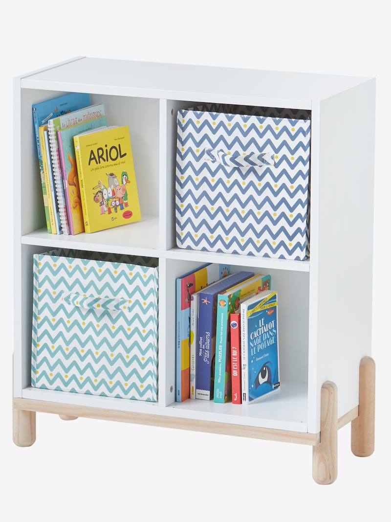 4 Cubbyhole Unit - white, Bedroom Furniture & Storage | Vertbaudet